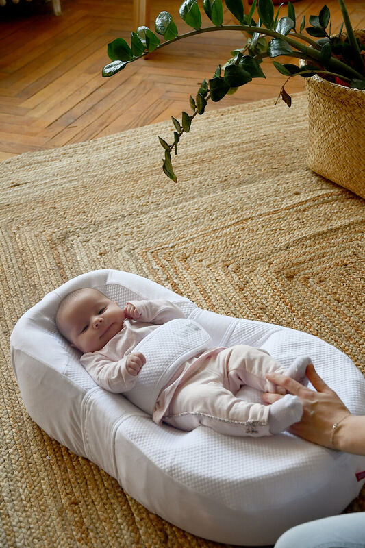 Cocoonababy® (con hoja) fleur de coton® white | REDCASTLE | España